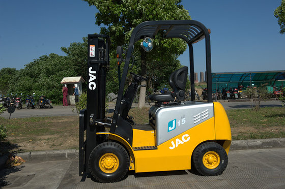 Small JAC Electric forklift Truck Battery Operated Forklift with USA Curtis Control