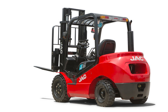JAC 3 Ton Diesel Counterbalance Forklift Truck / Hydraulic Power Shift