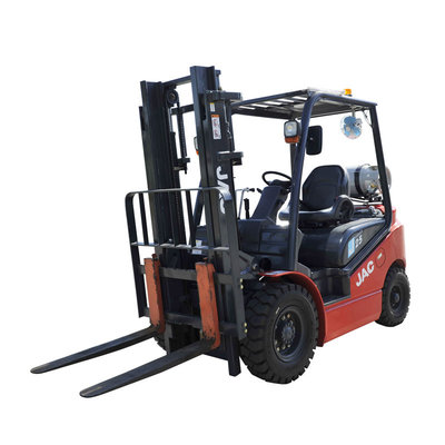 Material Handling JAC Gasoline & LPG Forklift Truck With 7500mm Lifting Height
