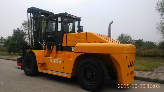 16 ton Heavy Duty Diesel Forklift Truck With Pneumatic Tires CE Certification
