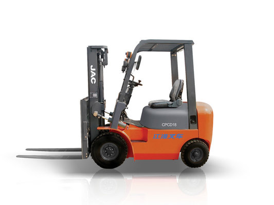 3.5 Ton Gasoline Forklift Truck For Moving Cargo In Pallets ,  3000mm Lifting Height