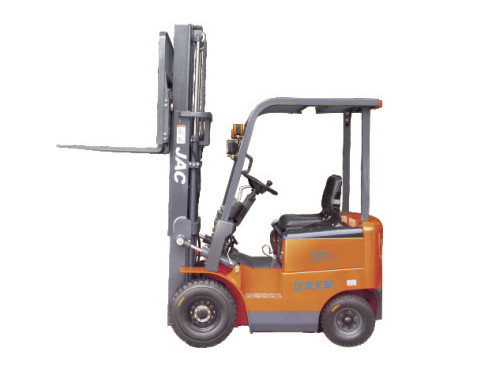 Mini Pneumatic Tyre Electric Forklift Truck With USA Curtis Control CPD15