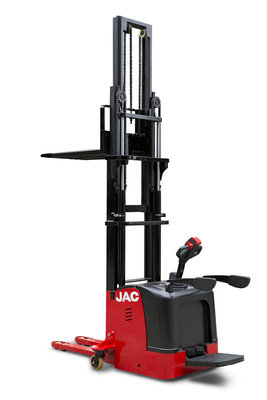 Heavy Duty Rider Pallet Truck Stacker CDD15 / Pallet Handling Equipment