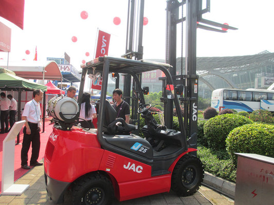 High Reach LPG Gasoline Electric Forklift Trucks With Dual Fuel / GCT Engine