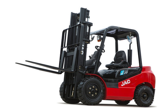 Factory Counterbalance Forklift Truck 3 Tons With Hydraulic / Auto Transmission
