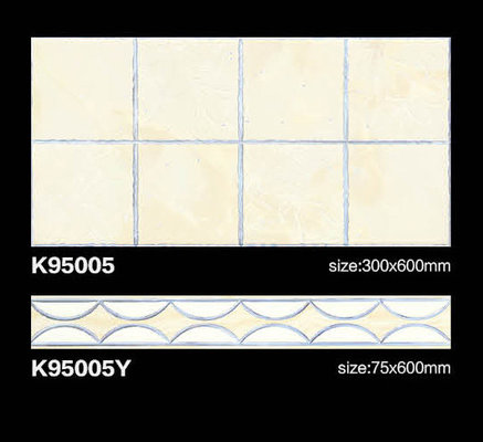 Bathroom/kitchen 300*600mm matching 300*300mm floor,golden k effect