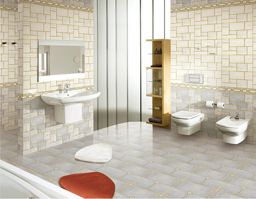 Bathroom/kitchen 300*600mm matching 300*300mm floor,golden k effect