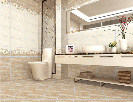 Bathroom/kitchen 300*600mm matching 300*300mm floor,golden k effect