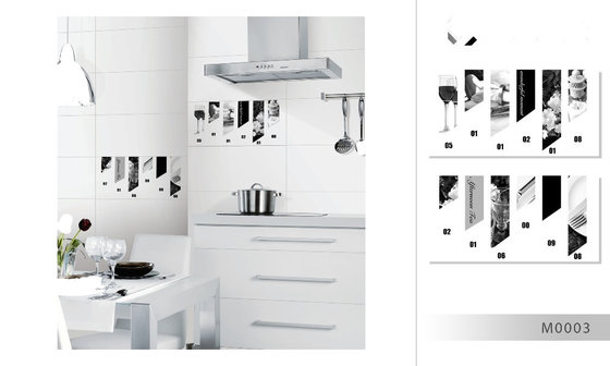 Kitchen/Bathroom Ceramic Wall Tiles  Grey Color Made in China Grade AAA
