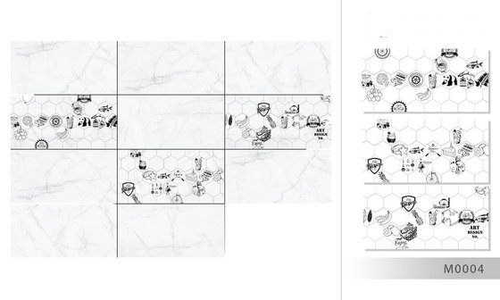 Kitchen/Bathroom Ceramic Wall Tiles  Carrara White 300*600/300*800/300*900mm Made in China Grade AAA