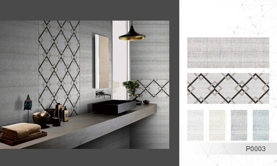 Kitchen/Bathroom Ceramic Wall Tiles  Grey Made in China Grade AAA