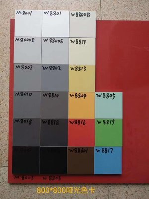 Pure black Color 9.5mm Thickness Porcelain Floor Tile  600X1200mm