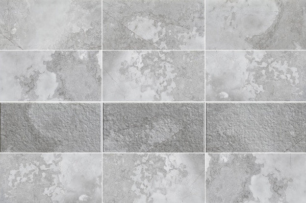 Kitchen/Bathroom Ceramic Wall Tiles  Grey Color For Home Decoration