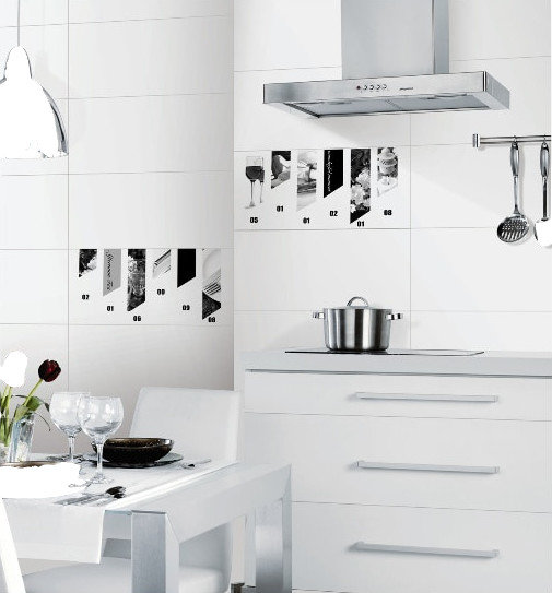 Kitchen/Bathroom Ceramic Wall Tiles  Grey Color Made in China Grade AAA