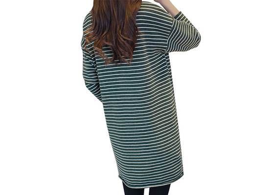Fashion Maternity Sweater Dress Computer Knitted Technics OEM / ODM Service