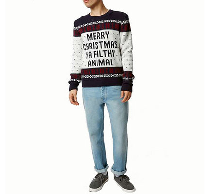 Tacky White Ugly Christmas Sweater Ideas Funny Mens Knitted Xmas Jumper