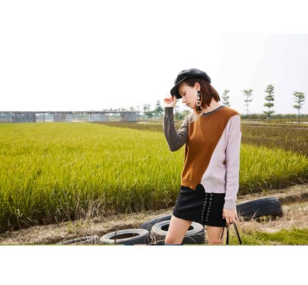 Lady Clothier Custom Made Sweaters Bespoke Intarsia 100% Pure Cashmere Pullover