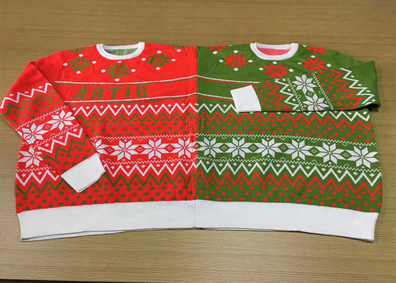 Eco Couples Christmas Sweaters Christmas Jumpers Costume Xmas Two Person Knit