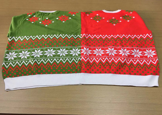Eco Couples Christmas Sweaters Christmas Jumpers Costume Xmas Two Person Knit