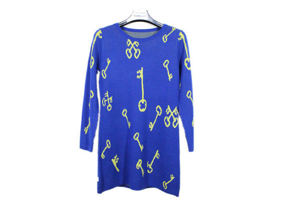 Female Spring And Autumn Shiny Lurex Womens Knit Sweater Long Sleeve Pullover