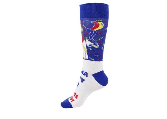Cartoon Jacquard Pattern Warm Winter Accessories Funny Custom Ugly Christmas Socks