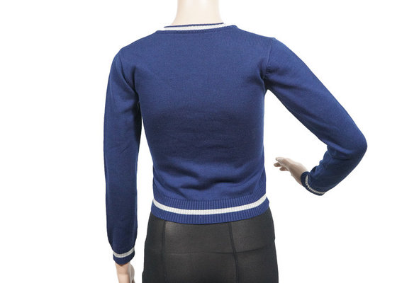 British Kids Pullover Sweater Pure Cotton Kids School Sweater Custom Made