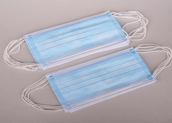 Blue Earloop Anti Virus 3 Ply Civil Disposable Face Mask