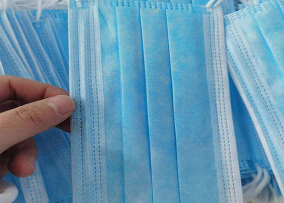 Blue Earloop Anti Virus 3 Ply Civil Disposable Face Mask