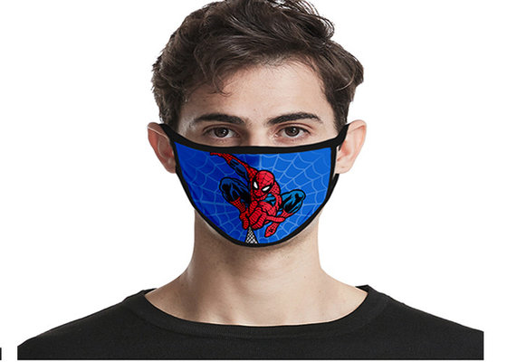 3D European Print Pattern Cloth Washable Face Mask Resuable Unisex Funny