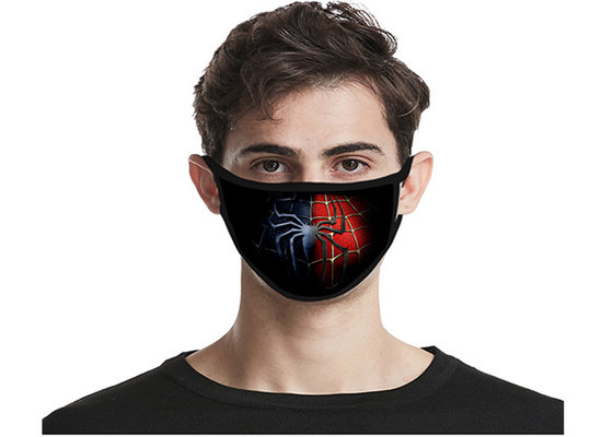 3D European Print Pattern Cloth Washable Face Mask Resuable Unisex Funny
