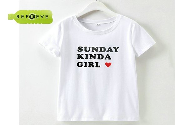 Short Sleeve Printed Water Soluble Sustainable Tee