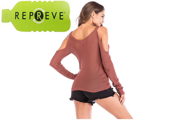 Drop Shoulder Recycled 12GG Sustainable Knitted Top