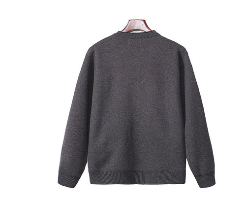 OEM V Collar Cardigan Prismatic Cozy Knit Sweater