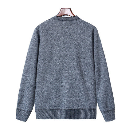OEM V Collar Cardigan Prismatic Cozy Knit Sweater