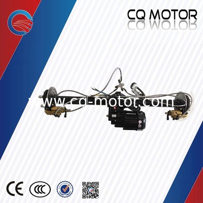 2speed split differential rear axle with gear lever disc brake motor kit