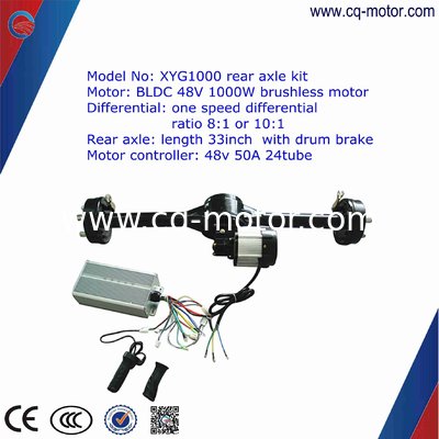 e tricycle complete kit e- rickshaw parts/ axle/ controller/head light/ rim/ / throttle