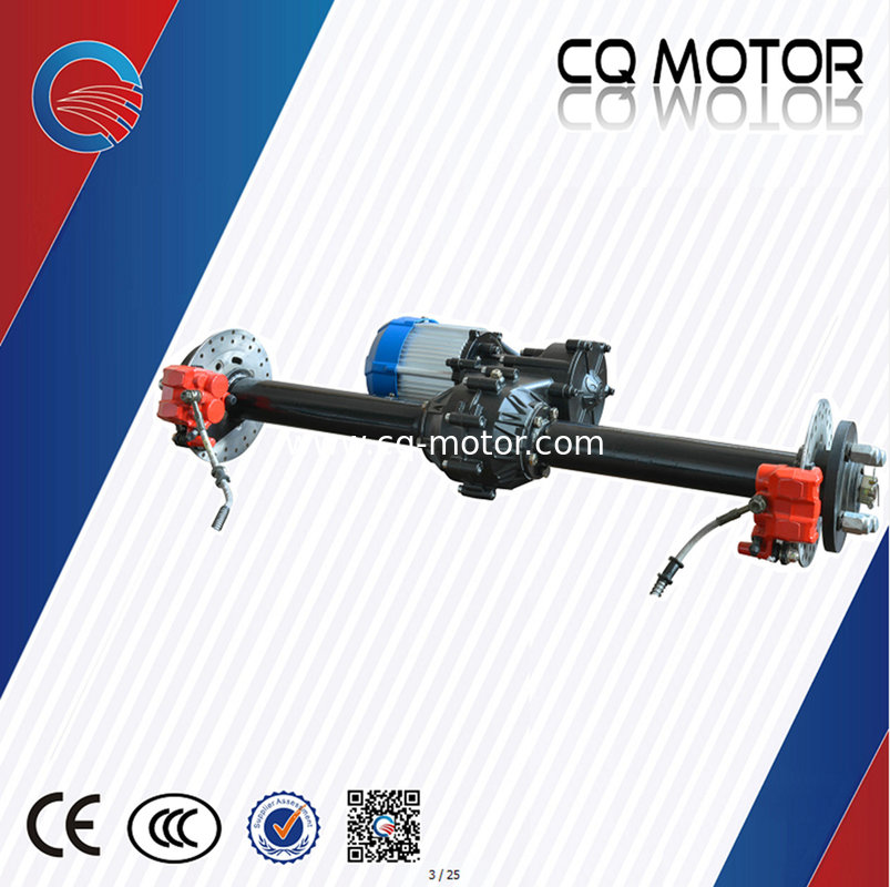 Disc brake electric  vehicle drive system Cargo E-Rickshaw DC brushless motor