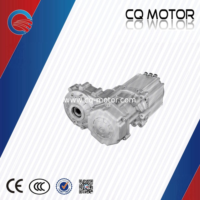 2 speed automatic shift front wheel 10000watt 72v differential PMSM motor