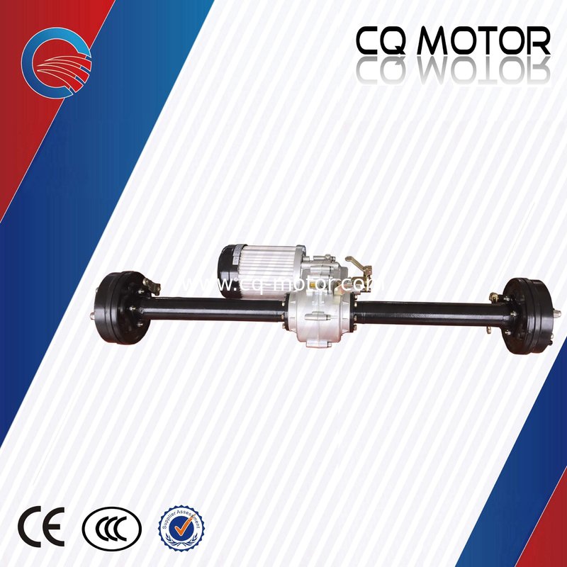 60V 1200W rear axle length 1250mm bldc brushless motor kit with hand throttle