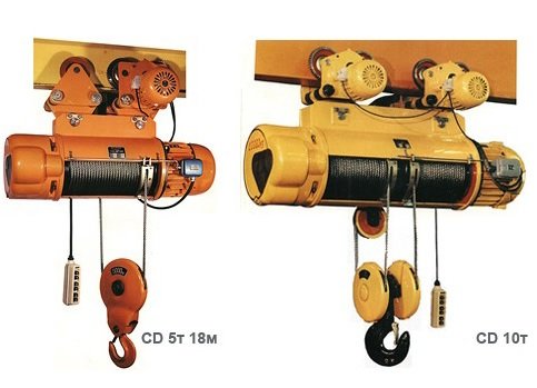 CD type large tonnage box type electric hoist 32 ton