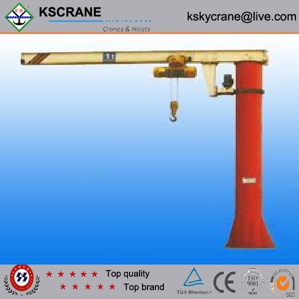 Electric Driven KS Electric Jib Crane For Sale In Workshop
