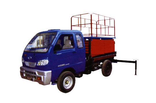 Carriage type hydraulic platform with CE