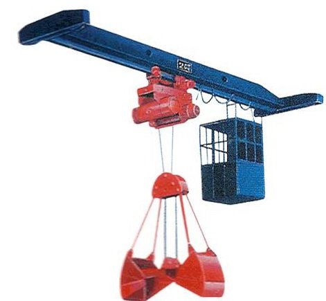 Widely used LDZ Type Electric single beam grab crane