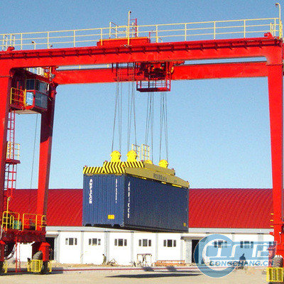 RTG type rubber tyre gantry crane 40 ton