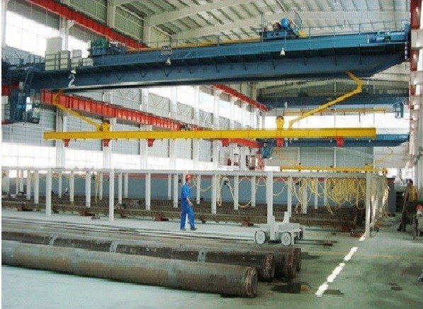 QE Type Double Handcart Hanger Bridge Crane 16 ton