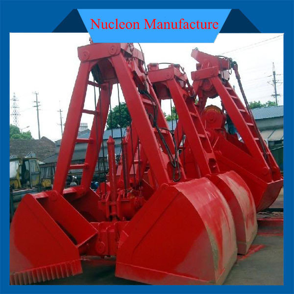 New Type Four- Rope Bulk Hydraulic Scraps Bulk Grab with professional parts