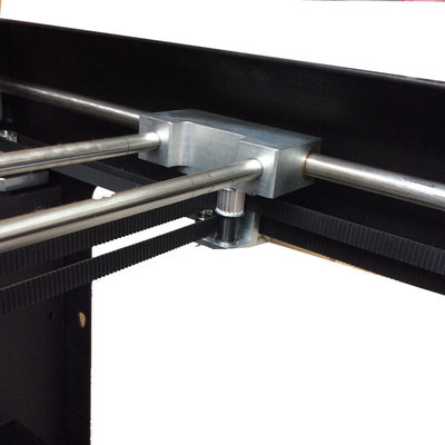 Large Desktop Triple Extruder 3d Printer With All Metal Frame Structure