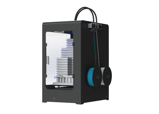 High Precision Dual Extrusion Head 3d Printer Head Black Color 400*300*520mm