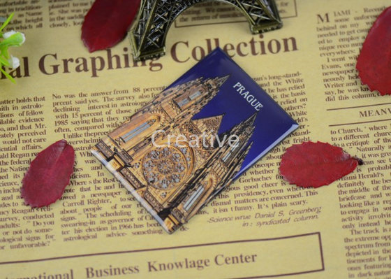 Promotional Strong Printed Fridge Magnets 3d Epoxy Dome Surface