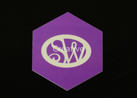 PVC Screen Custom Printed Plastic Tags Irregular As Key Chains